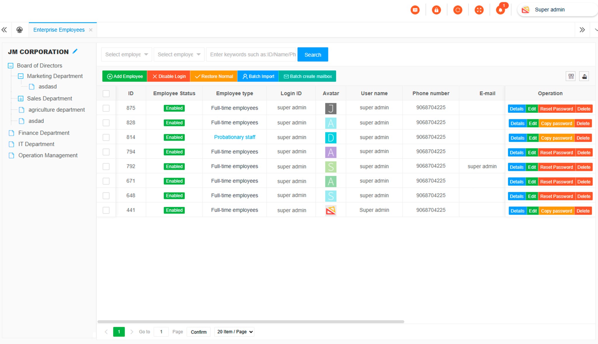 System of Office Automation